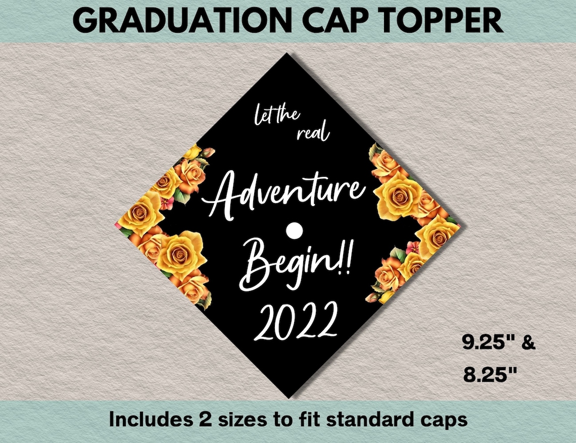 Graduation Cap Topper, Printable Cap Topper, 8th Grade Graduation ...