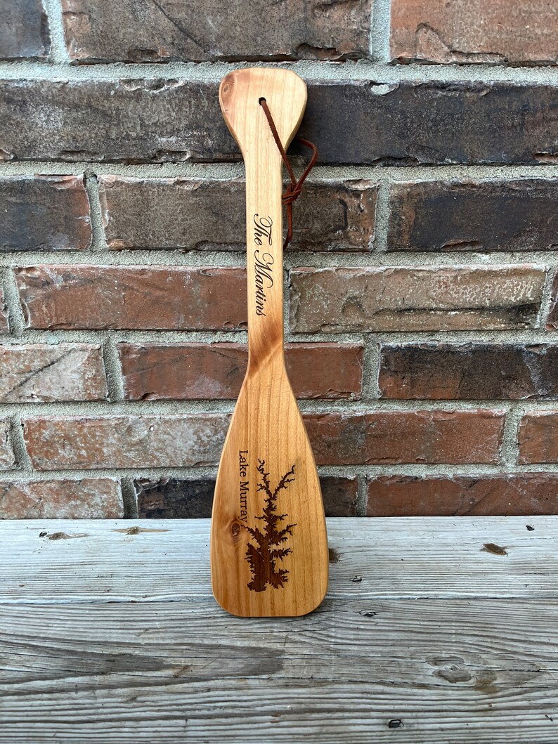 Laser Engraved Lake Paddle Personalized Oar Lake Murray - Etsy