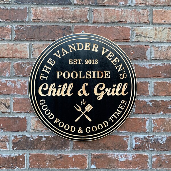 Swimming Pool Signs - Etsy