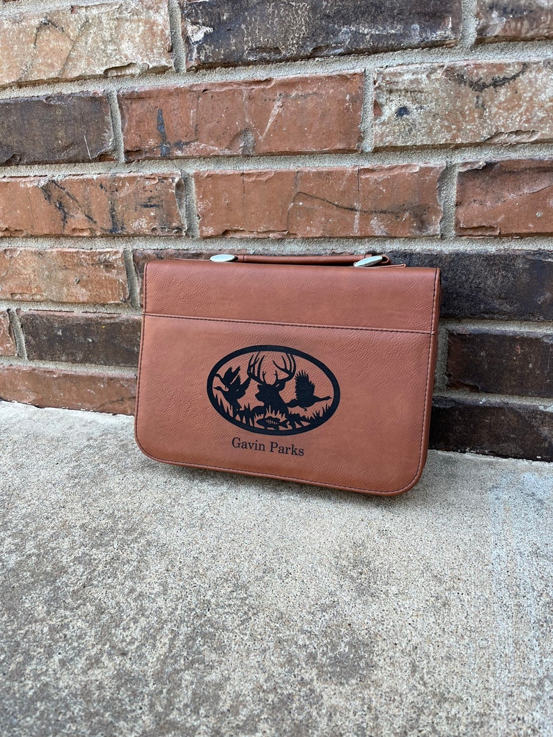 Personalized Leather Bible Cover Laser Engraved Bible Cover - Etsy