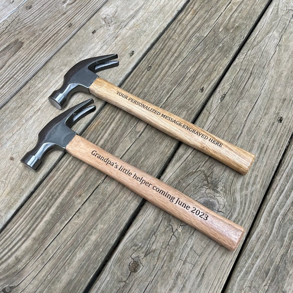 Engraved Hammer - Etsy