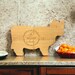 Cattle Themed Cutting Board, Laser Engraved Cutting Board, Farmhouse ...