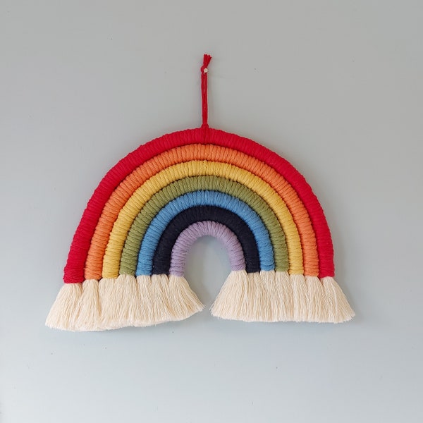 Macrame Rainbow - Etsy