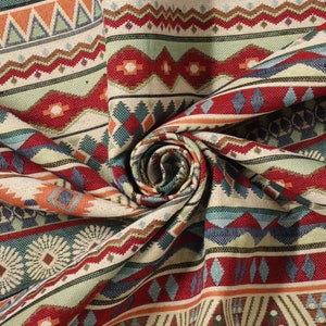 Aztec Stripe Tapestry Classic Fabric Woven Decorative Geometric ...