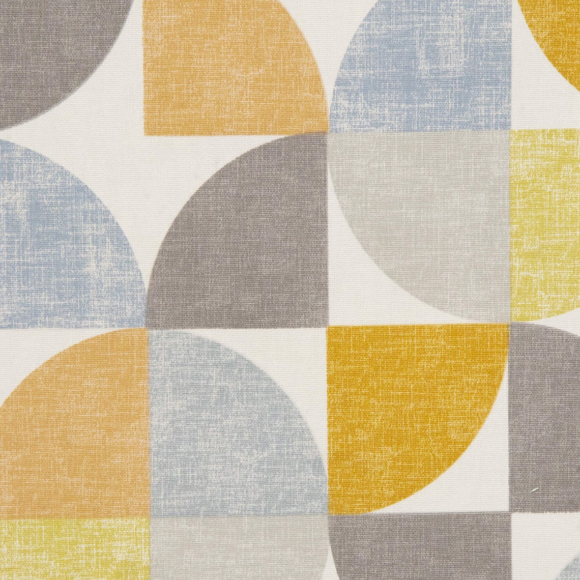ILIV Spiral Tangerine Fabric | 140cm | 100% Cotton | Geometric ...