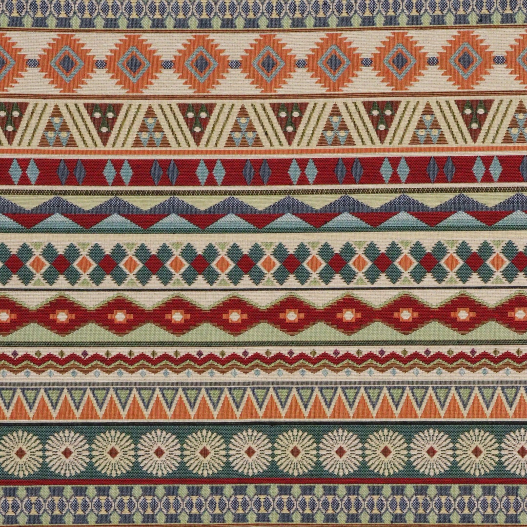 Aztec Stripe Tapestry Classic Fabric Woven Decorative Geometric ...