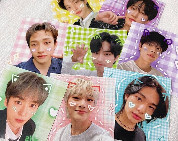DIGITAL Stray Kids Stickers, Mailing Sticker Set, Pdf File - Etsy