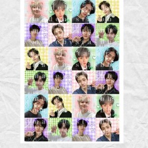 DIGITAL Stray Kids Stickers, Mailing Sticker Set, Pdf File - Etsy