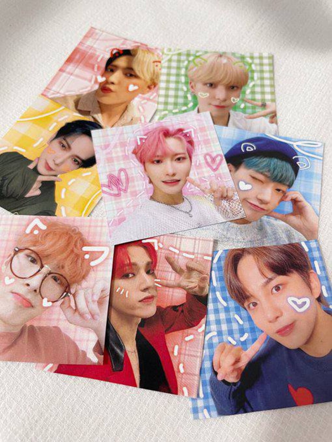 DIGITAL Ateez Stickers, Mailing Sticker Set, Pdf File - Etsy