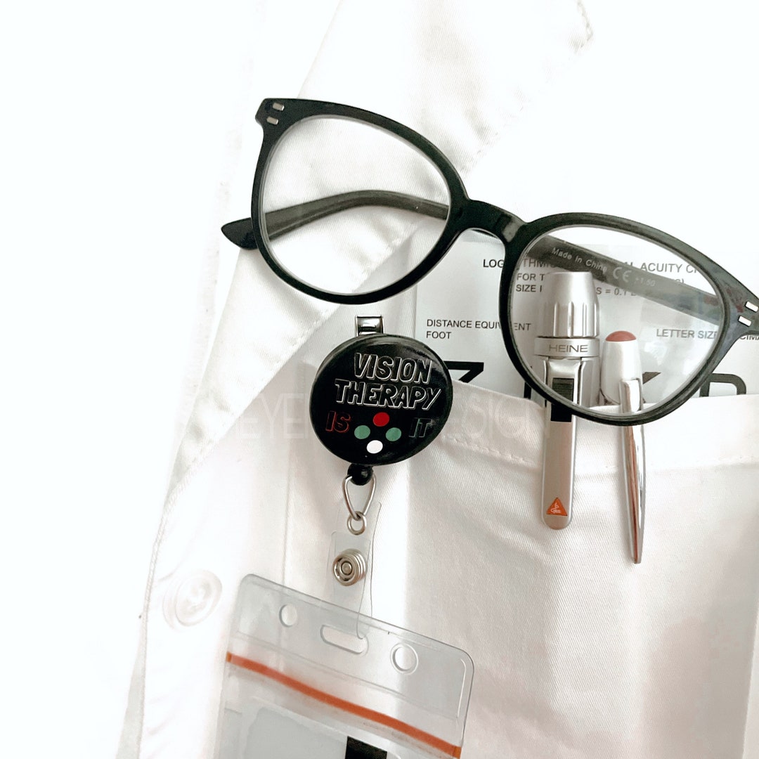 Optometry/vision Therapy is Worth It | Badge Reel | Medical Art Gifts ...
