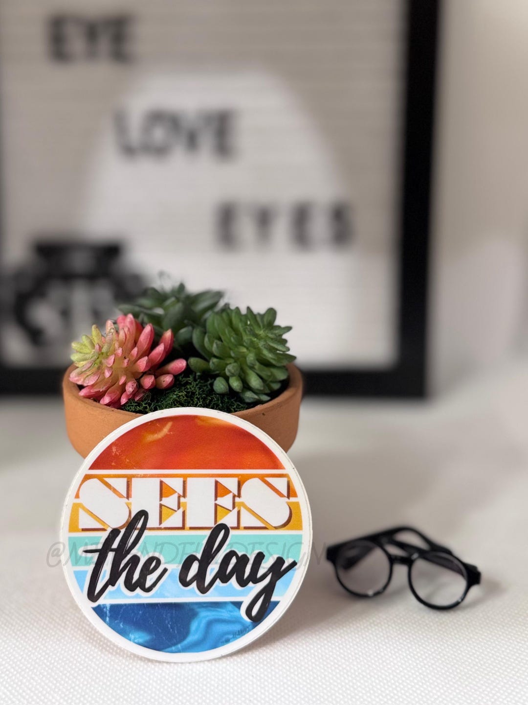 SEES the Day | Sticker || Medically-inspired Gifts for Ophthalmology ...