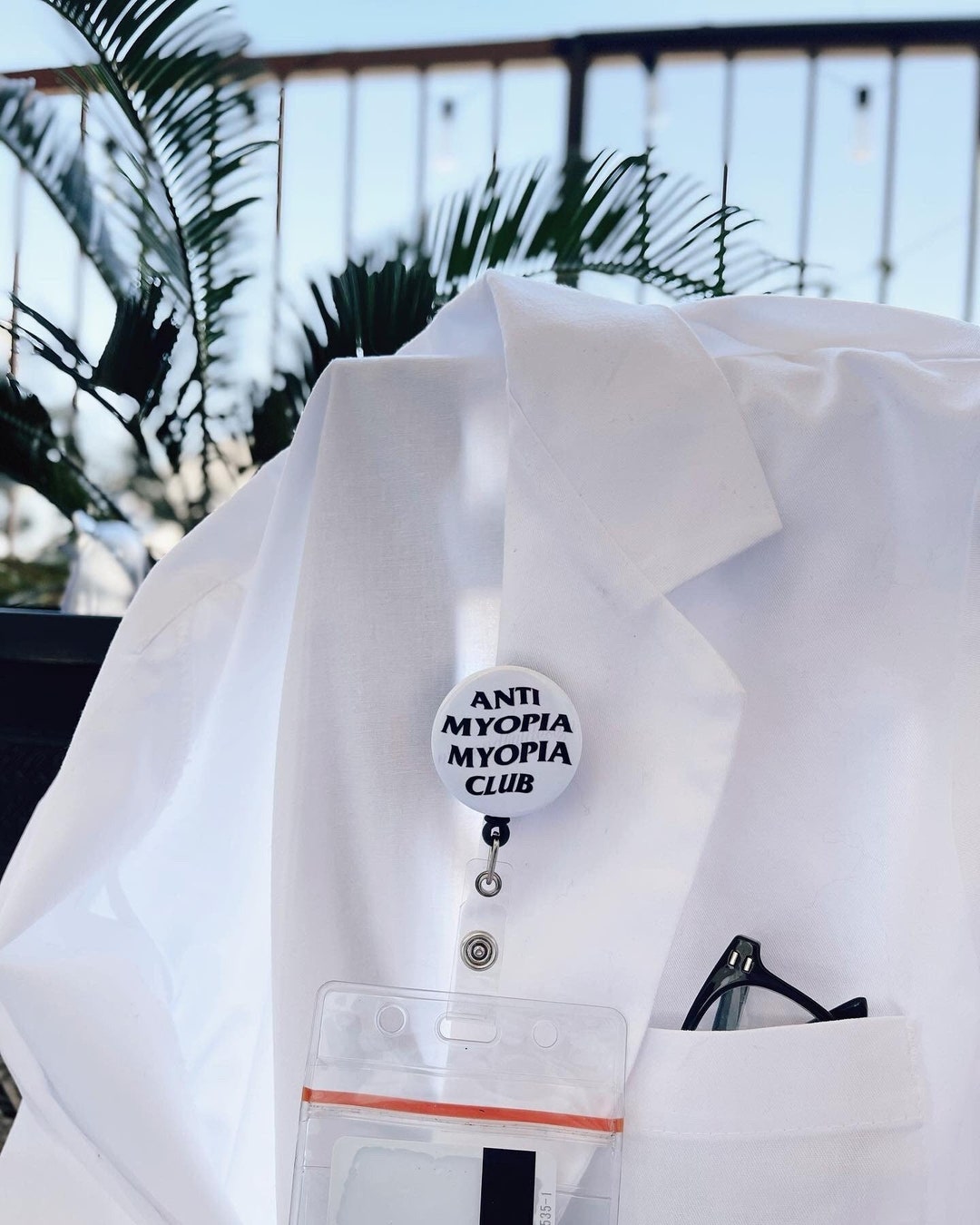 Anti Myopia Club | Badge Reel | Medical Art Gifts for Ophthalmology ...