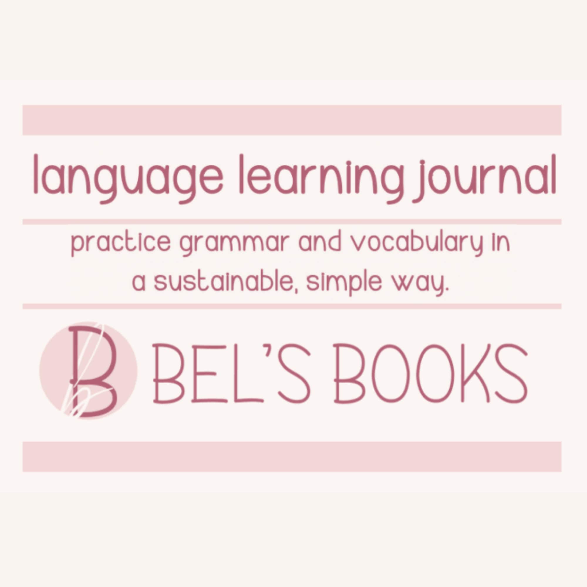 Language Learning Journal Printable PDF Resource - Etsy