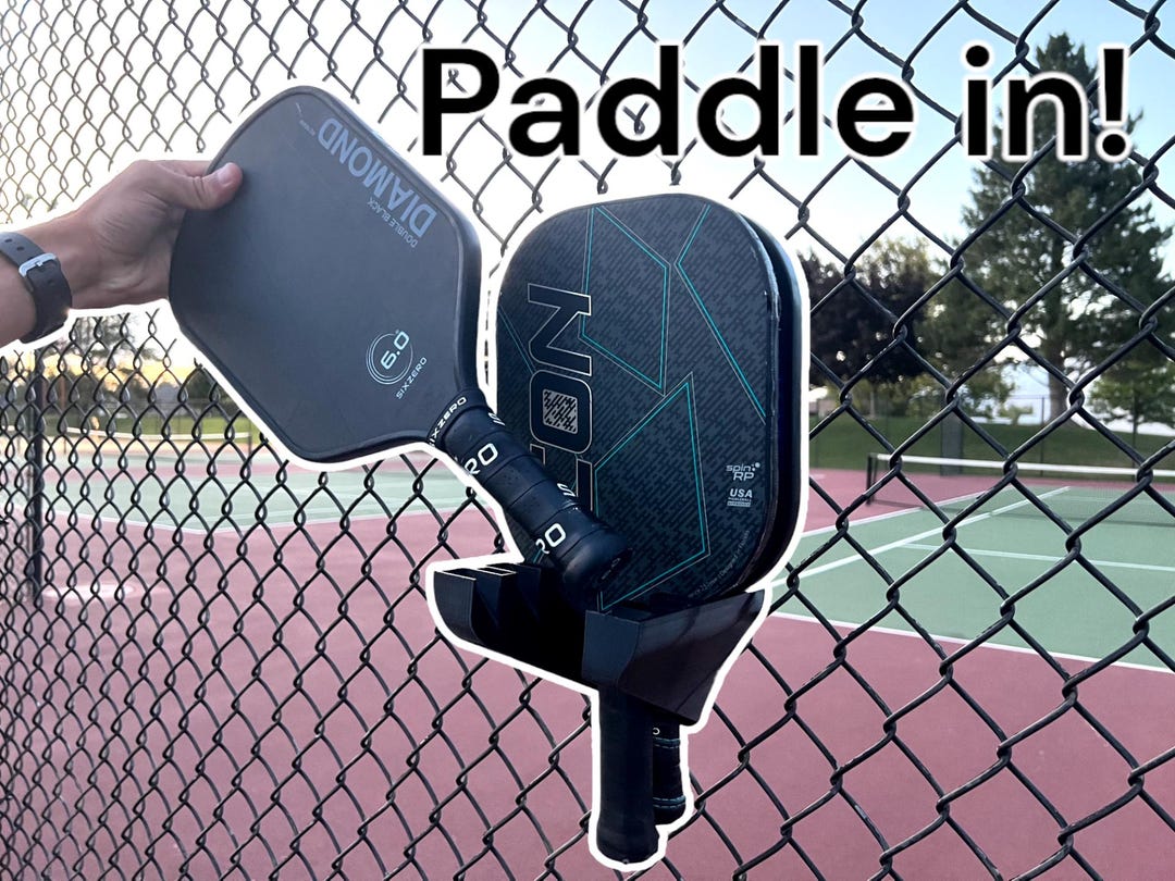 Pickleball Paddle Holder - Etsy