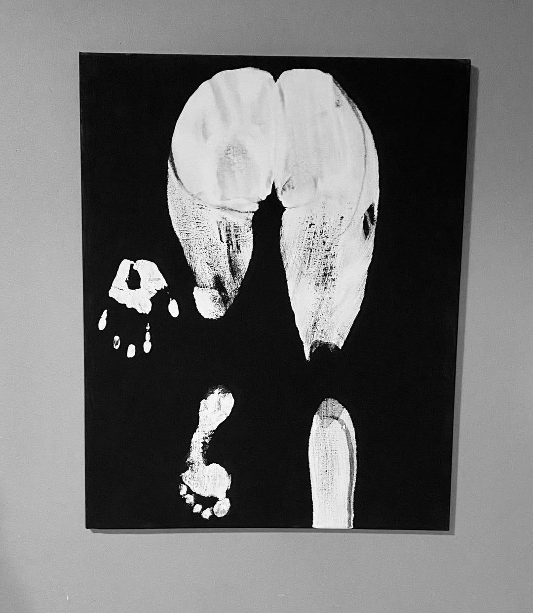 Women's Bum Wall Painting - Etsy