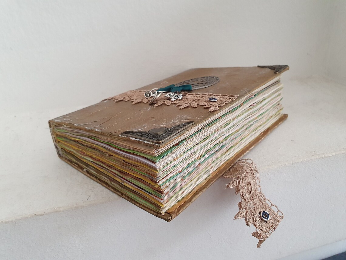 Junk Journal Handmade Dreamy Childhood Junk Book | Etsy