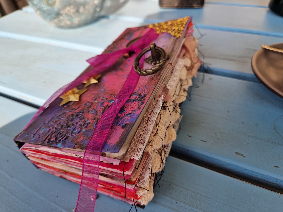 Mirror Mirror Junk Journal Handmade Book - Etsy