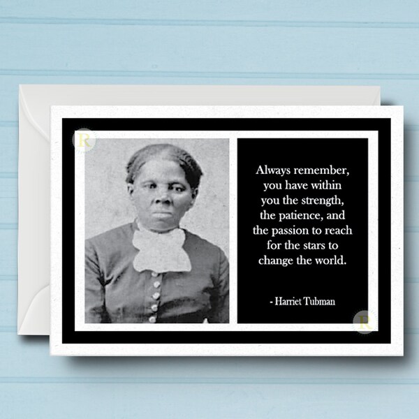 Harriet Tubman Quote - Etsy