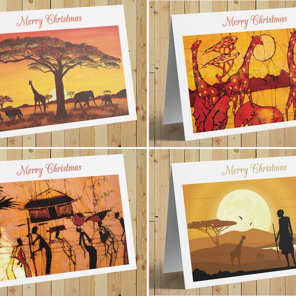 African Christmas Card - Etsy