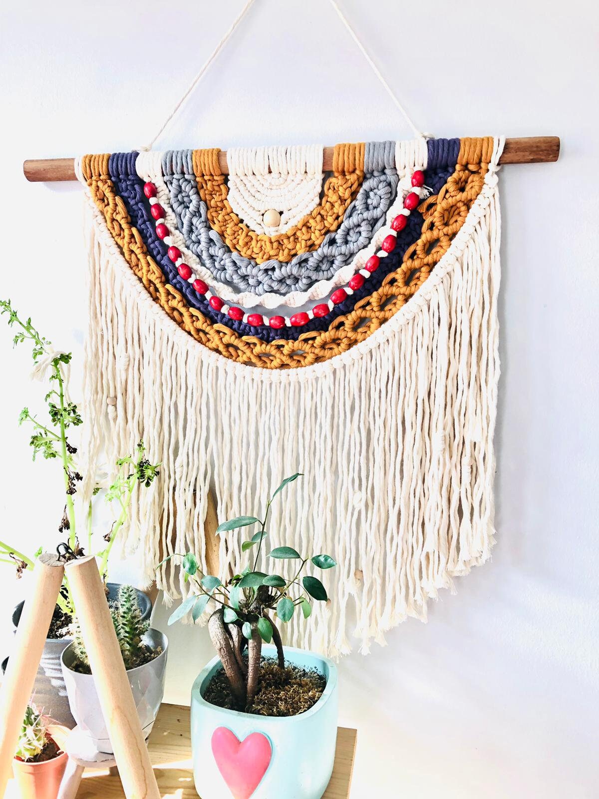 Macrame Wall Art,modern Macrame Wall Hanging,macrame Wall Decor,home ...