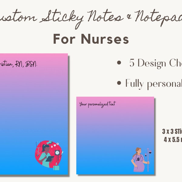 Sticky Notes Nursing - Etsy