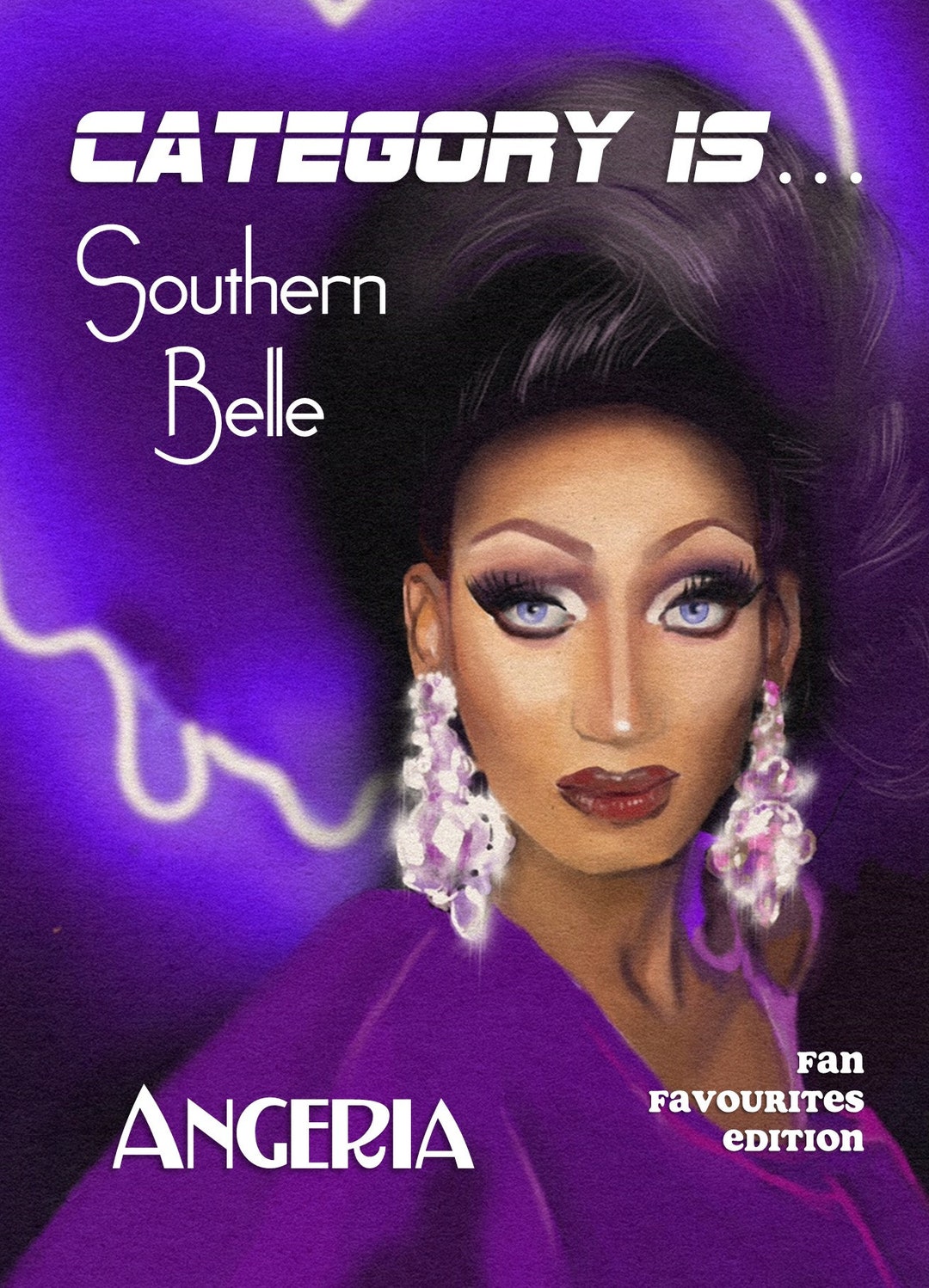 Angeria Paris Van Michaels Postcard - Rupaul’s Drag Race - Etsy UK