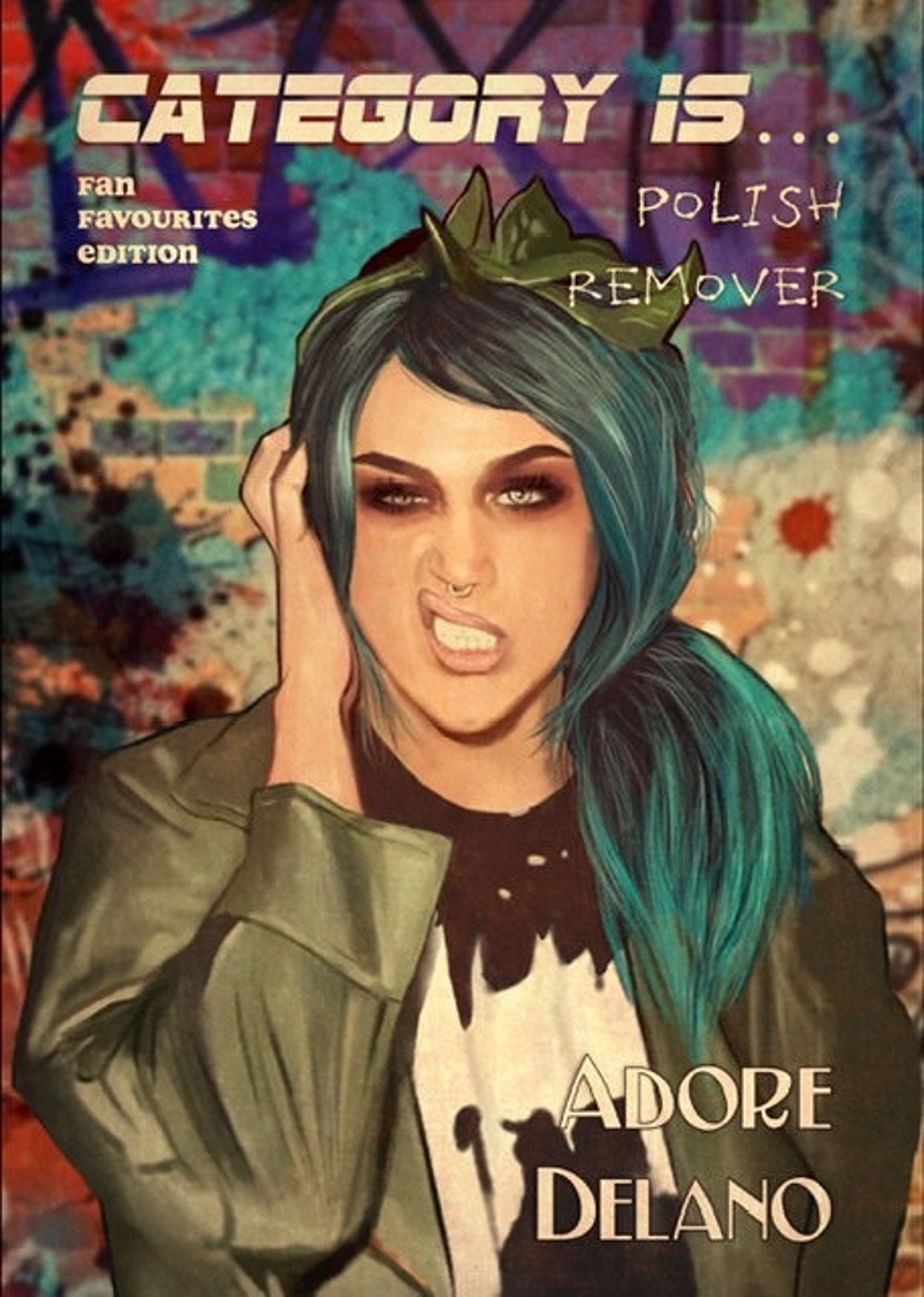 Adore Delano Postcard Rupauls Drag Race All Stars - Etsy