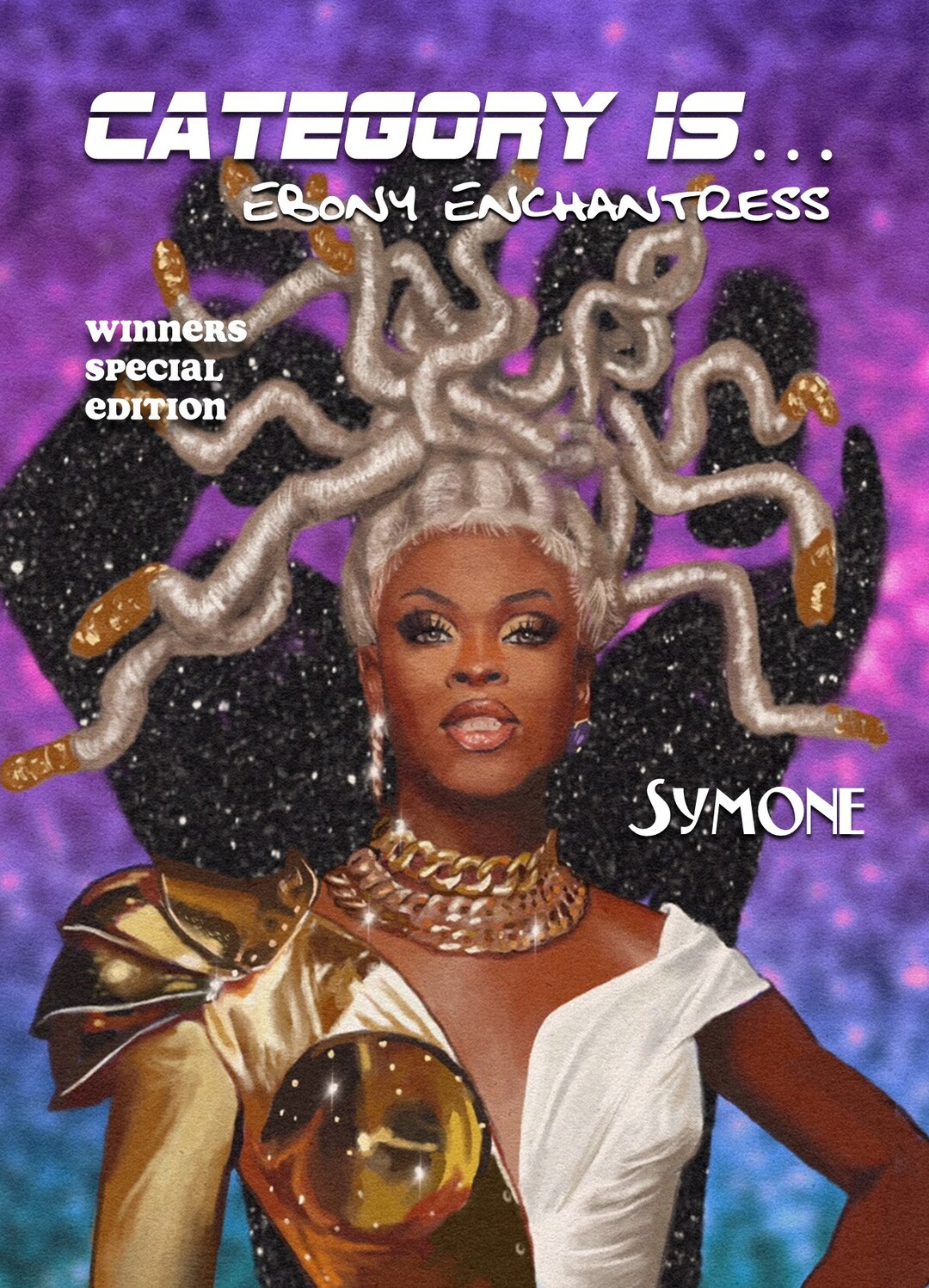 Symone Postcard - Rupaul’s Drag Race Card - Etsy