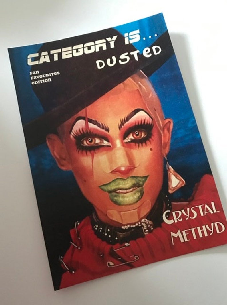 Crystal Methyd Postcard Rupauls Drag Race - Etsy