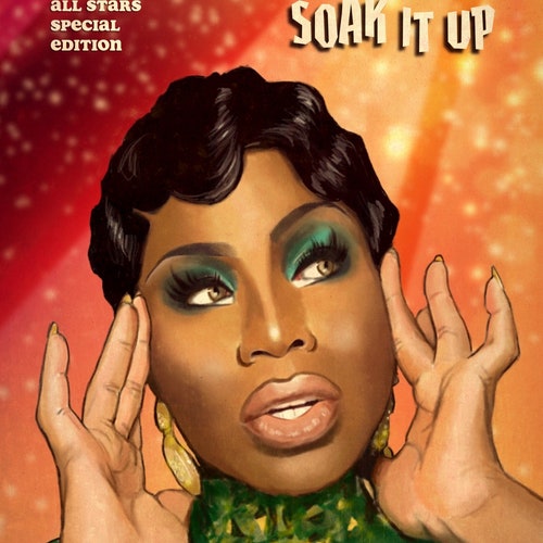 Bob the Drag Queen Postcard Rupauls Drag Race | Etsy