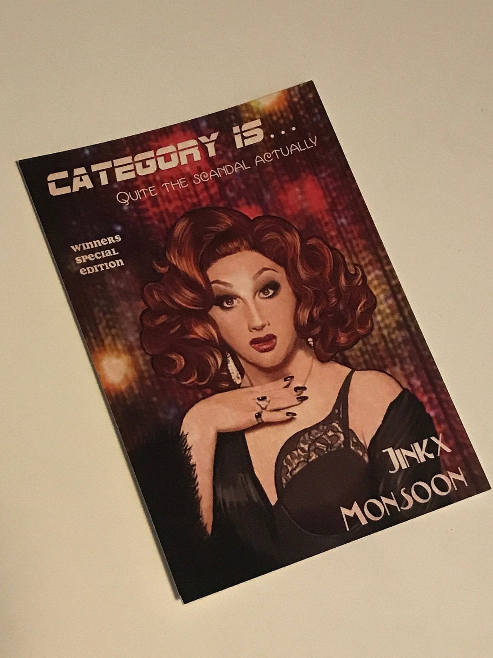 Jinkx Monsoon Postcard rupauls Drag Race - Etsy