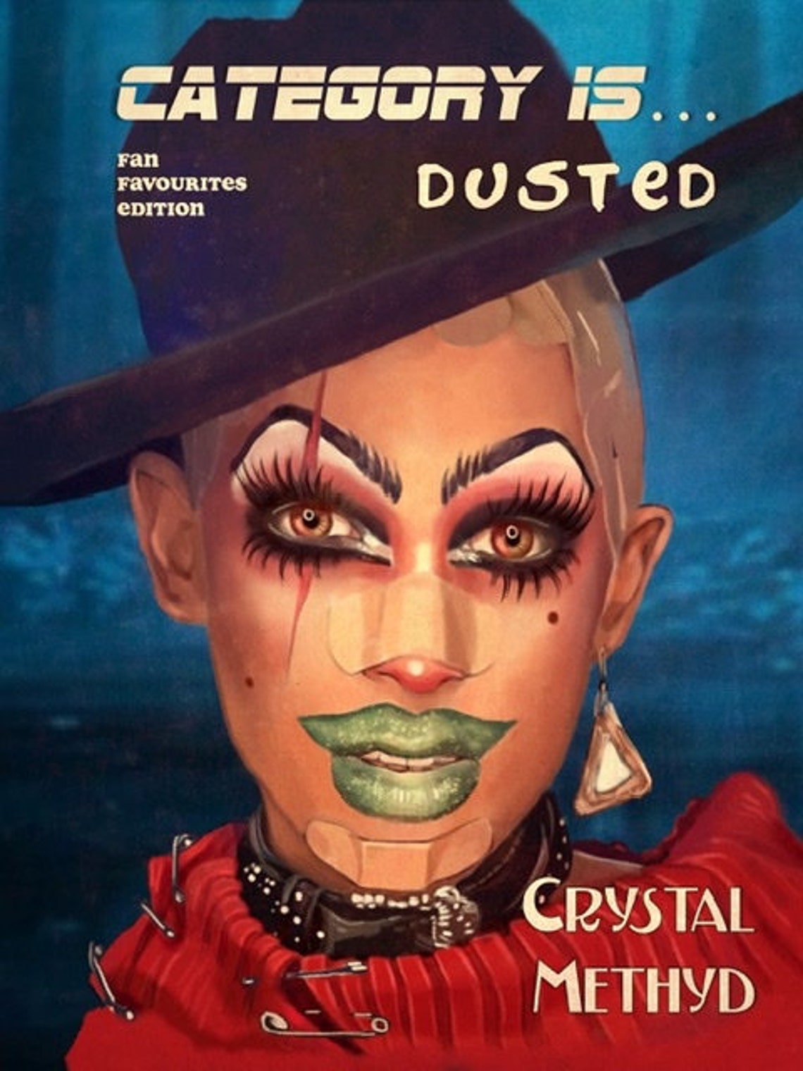 Crystal Methyd Postcard Rupauls Drag Race - Etsy UK