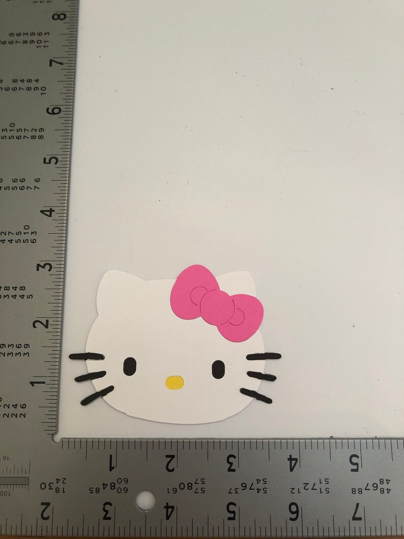 Hello Kitty Head Die Cut | Etsy
