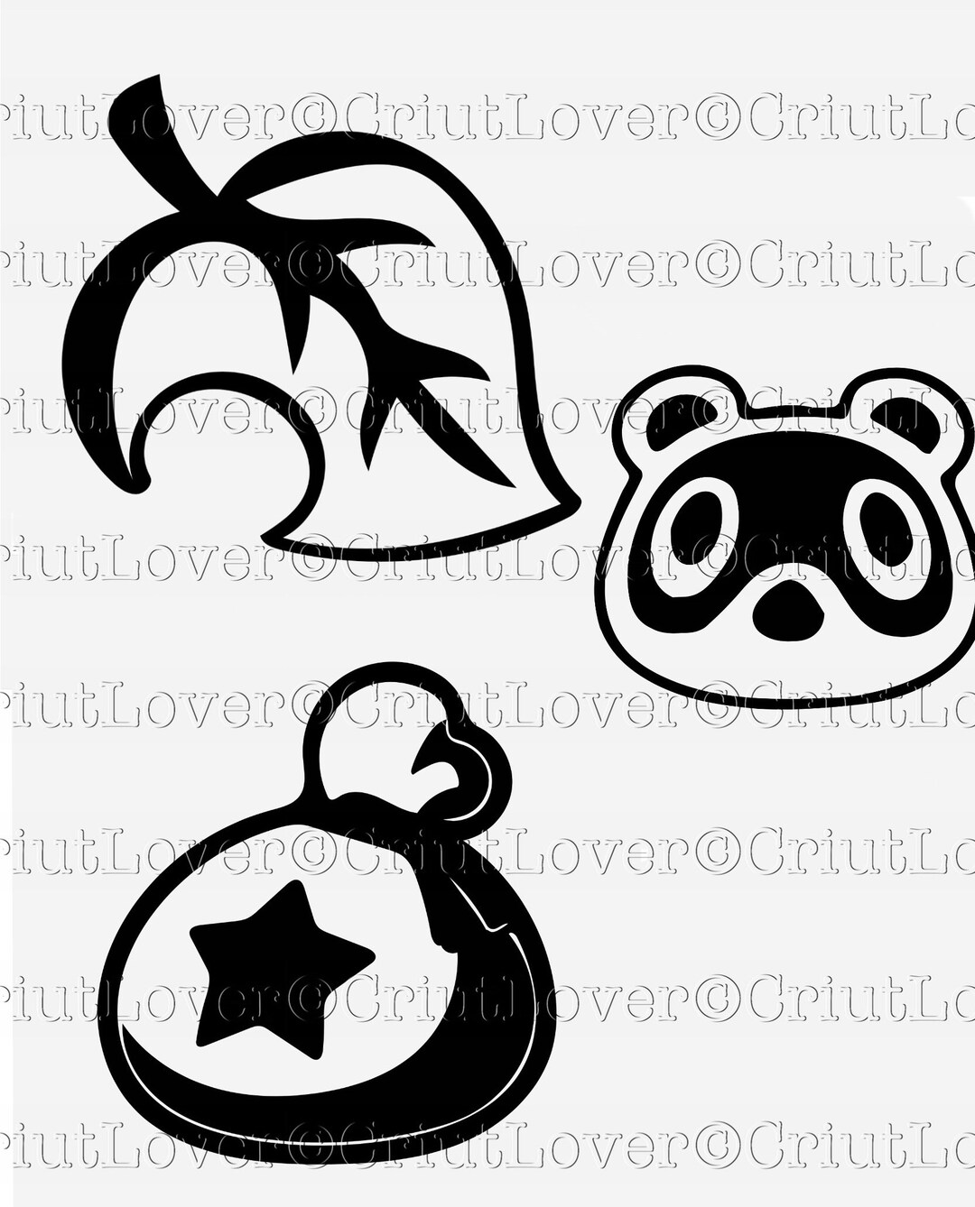 Animal Crossing SVG Bundle: Downloadable SVG File for Cricut Projects ...
