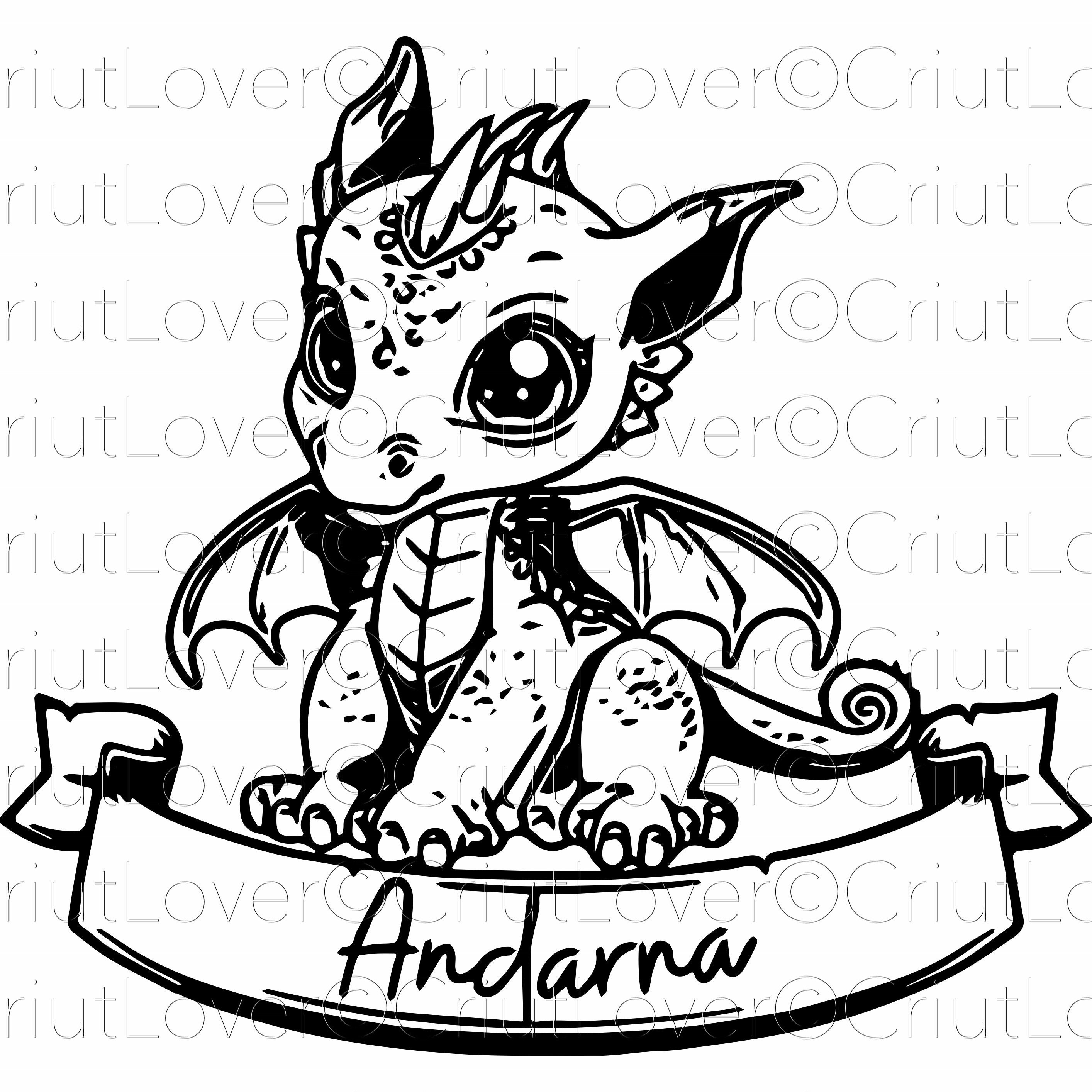 Fourth Wing SVG File Andarna Dragon Svg File Cricut SVG - Etsy Canada
