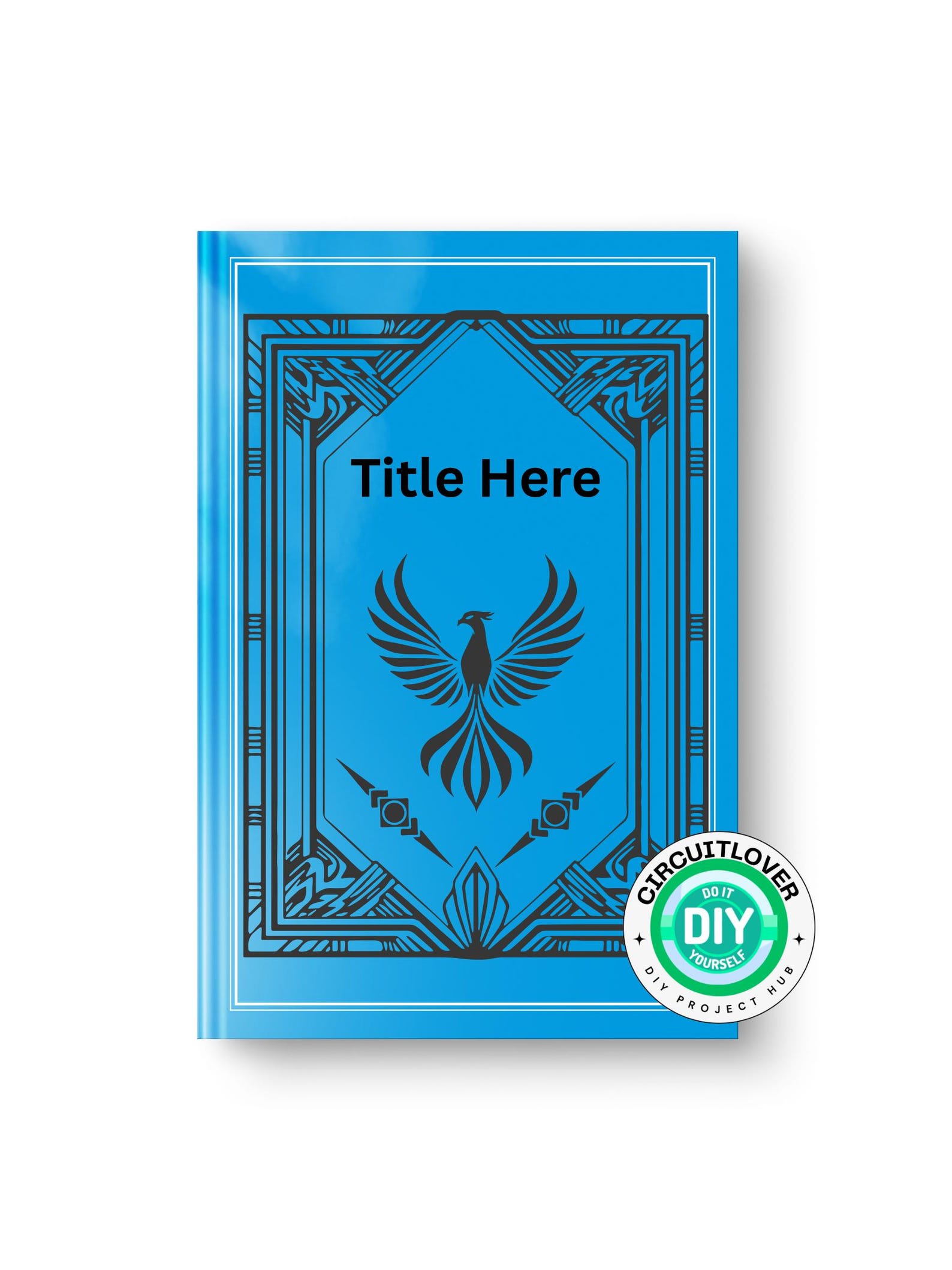 Book Cover SVG | Phoenix & Snake Designs, Bookish Cut File (digital ...