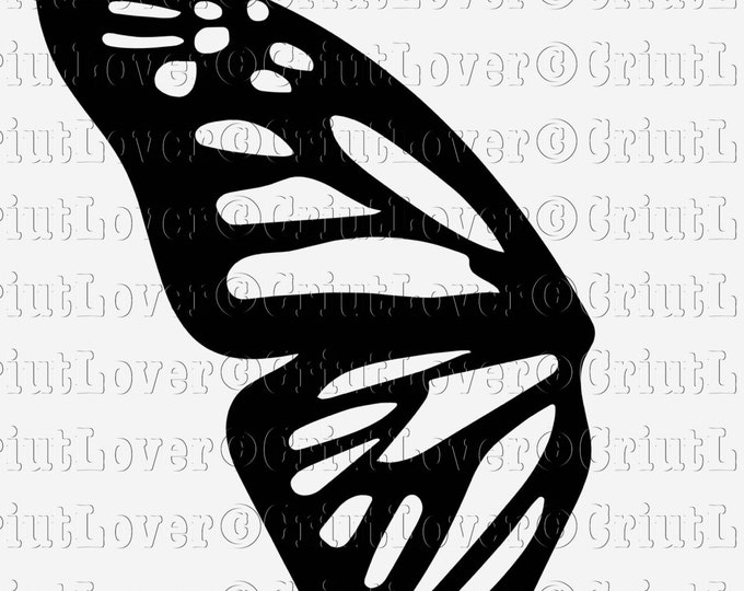 Butterfly Wing Svg Circuit File Downloadable Svg - Etsy