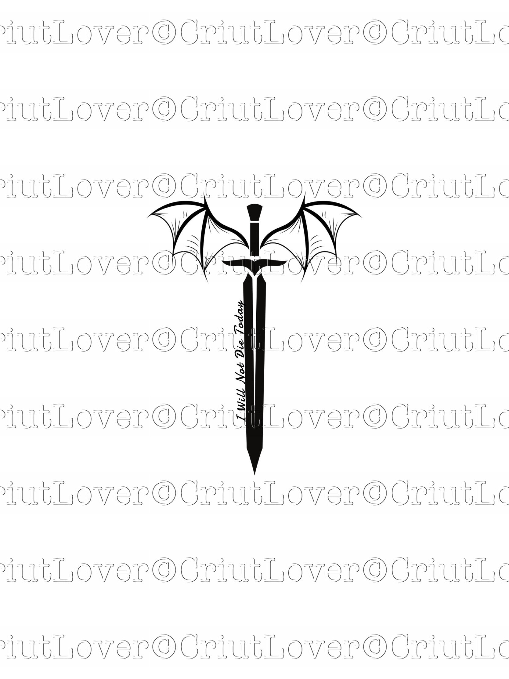 Dragon Sword SVG File for Cricut Downloadable SVG File - Etsy Australia