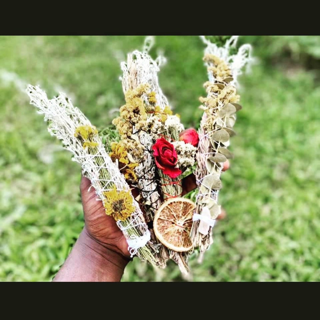 Custom Handmade Floral Sage Bundles - Etsy