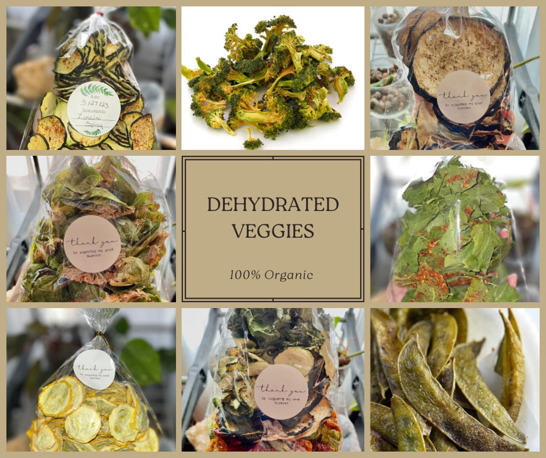 Dehydrated Vegetables Dried Vegetables Keto Snacks Vegan - Etsy