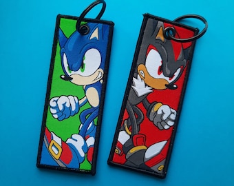Sonic Shadow Keychain - Etsy UK