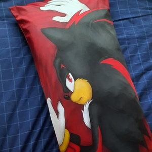 Shadow Body Pillow, Furry Dakimakura Pillowcase, Sonic Daki, Ultimate ...