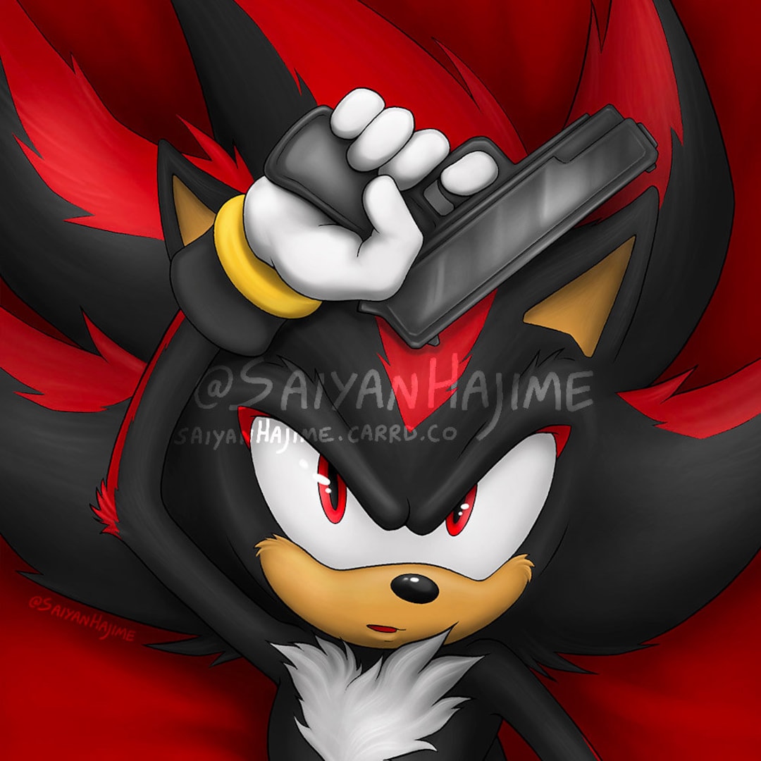 Shadow Body Pillow, Furry Dakimakura Pillowcase, Sonic Daki, Ultimate ...