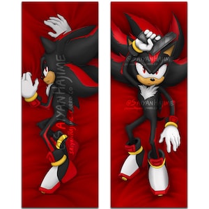 Shadow Body Pillow, Furry Dakimakura Pillowcase, Sonic Daki, Ultimate ...