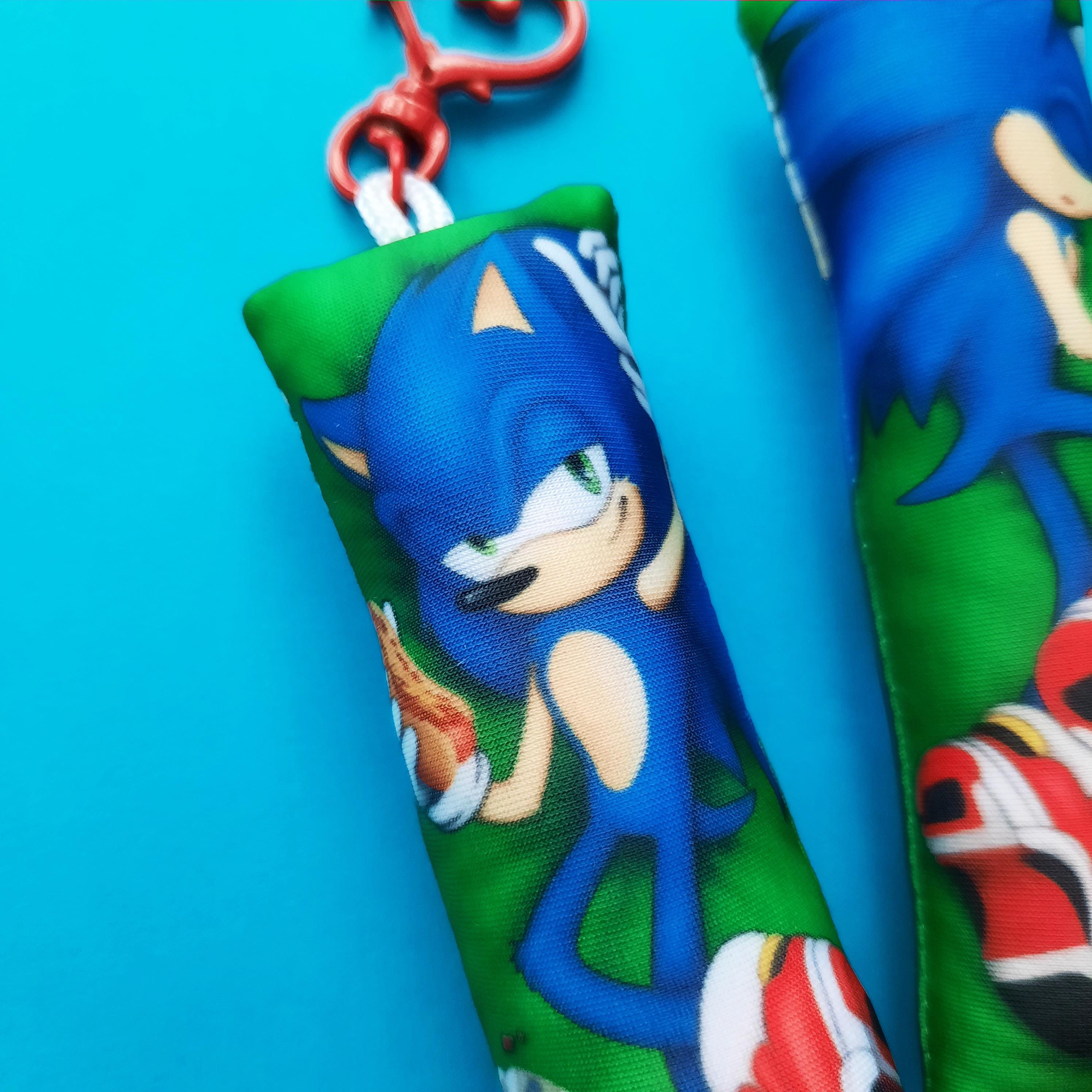 Sonic Mini Dakimakura Keychain, Body Pillow Keyring, Furry Daki, SOAP ...