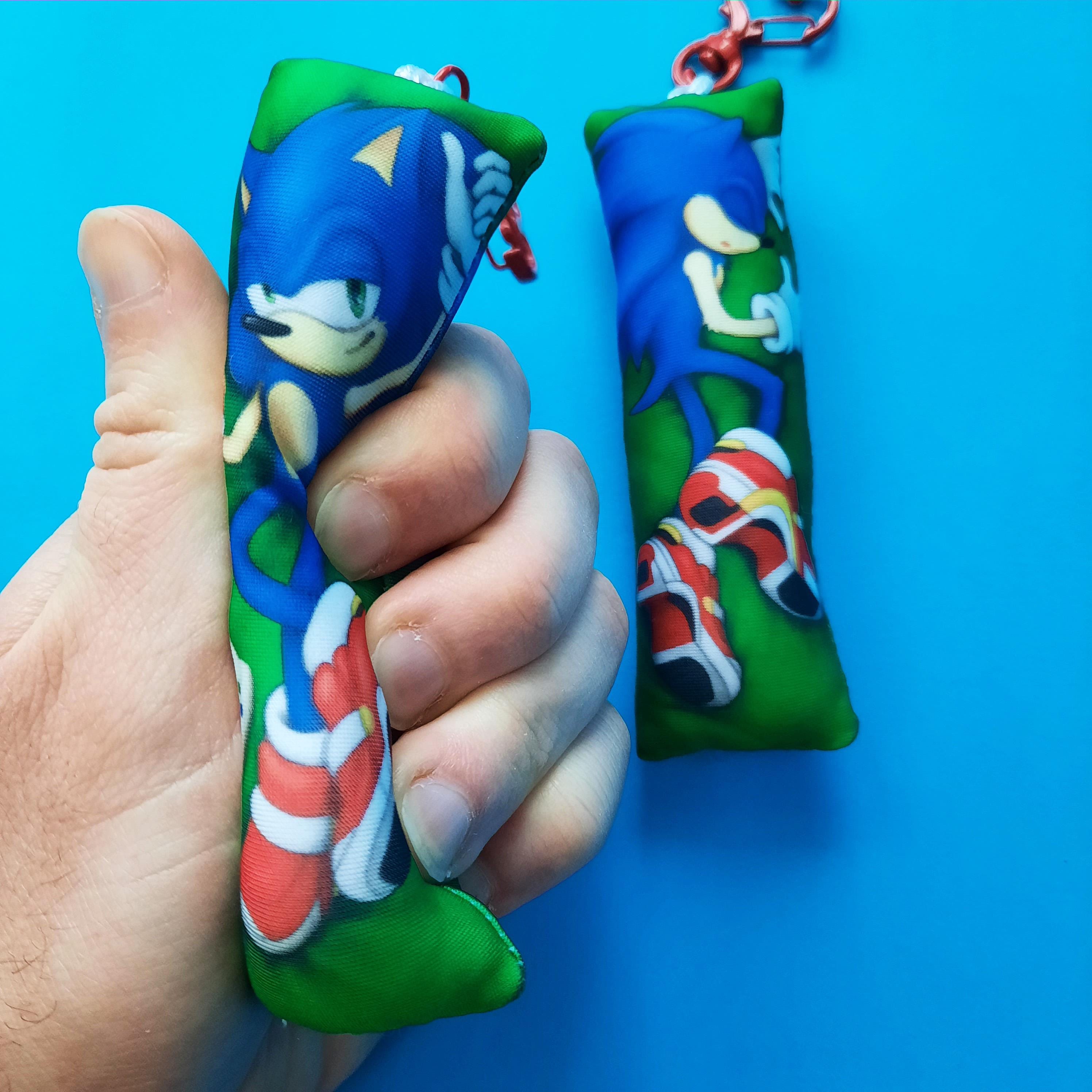 Sonic Mini Dakimakura Keychain, Body Pillow Keyring, Furry Daki, SOAP ...