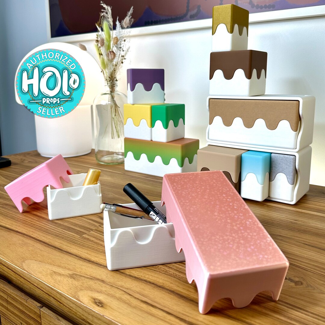 Wavy Boxes - Stackable Storage Solutions - Etsy