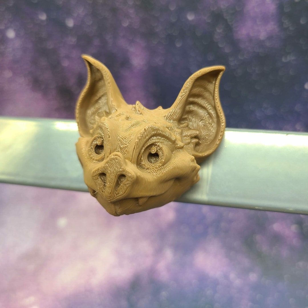 Nocturnal Bat Magnet - Gothic Fridge Decor for Magnetic Surfaces - Etsy