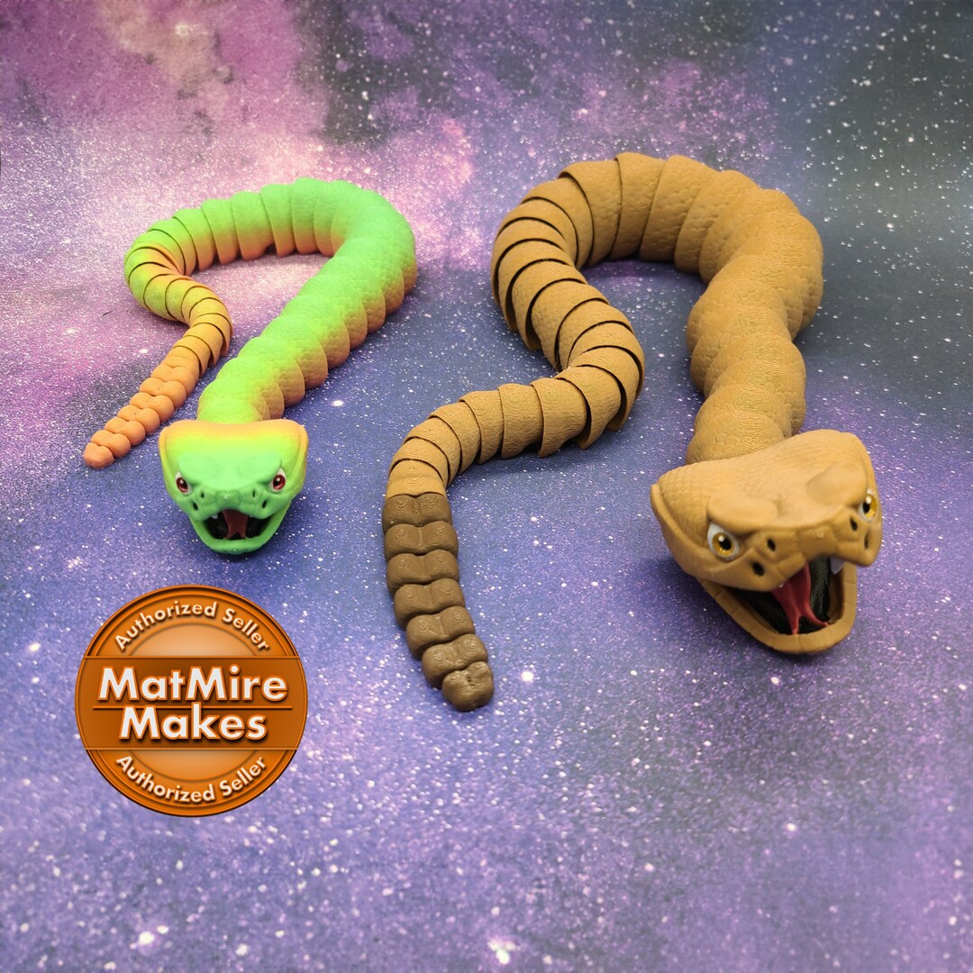 Rattlesnake Flexi Desk Pal - Real Rattling Tail - Hear the Rattle, Fear ...