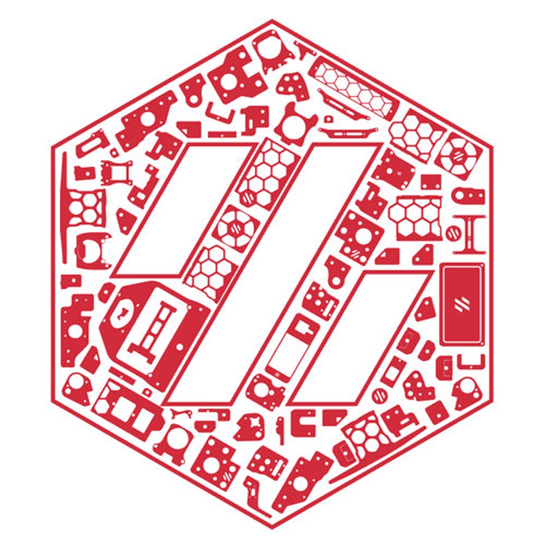 Voron Trident 3D Printer Decorative Logo Vinyl Decal Sticker for Panels ...